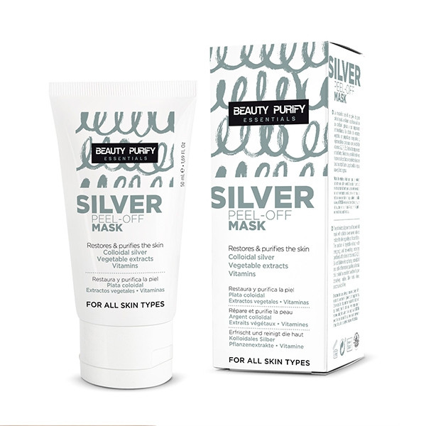 Beauty Purify Silver Peel-Off Mask - Gezichtsmasker voordelig bestellen ...