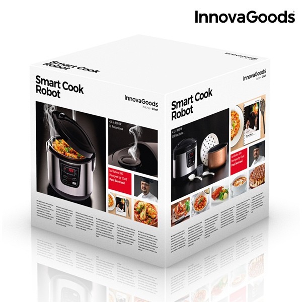 InnovaGoods Kitchen Chef multicooker met receptenboek nu verkrijgbaar ...